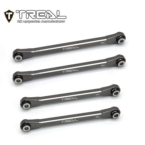 Treal Utb18 Capra Upper Links Set 4pcs Aluminum 7075 Upper Chassis 4