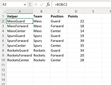 Excel Vlookup From Multiple Columns With Only One Return