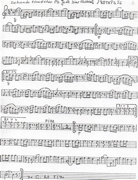 PARTITURAS PARA BANDA DE MÚSICA EVANGÉLICA