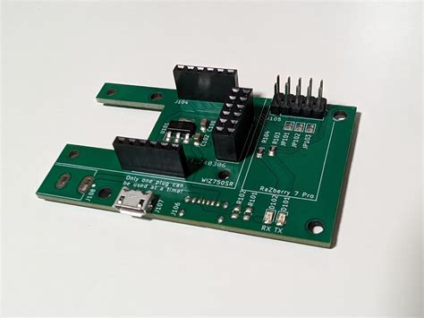 Gallery Raspberry Pi UART To Ethernet Adapter Hackaday Io