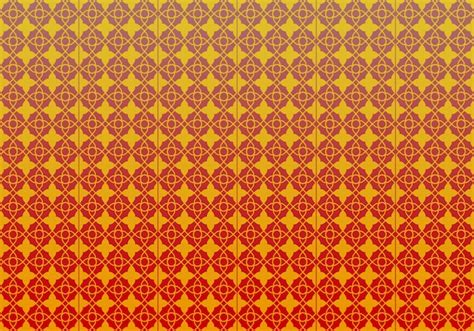 Un Papel Tapiz Rojo Y Amarillo Con Un Fondo Amarillo Y Un Patrón Rojo