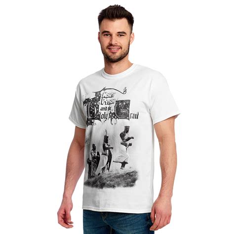 Monty Python The Knights Of The Coconut T Shirt White Elbenwald