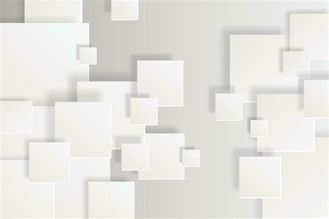 Abstract 3d Modern Square Background White And Grey Geometric Pattern