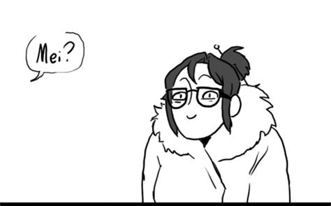 Im Putting A Rock In This One Mei Overwatch Overwatch