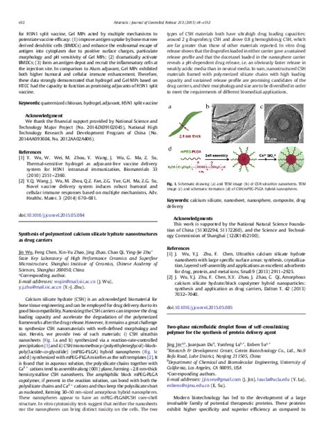 Pdf Two Phase Microfluidic Droplet Flows Of Self Crosslinking Polymer For The Synthesis Of