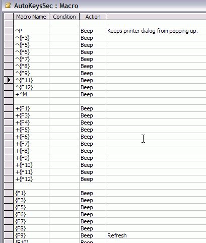 Solved Microsoft Access Vba Code To Disable Print Button In Commandbar