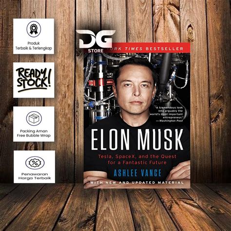 Jual Elon Musk Tesla Spacex Ashlee Vance English Shopee Indonesia