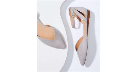 Loft Ankle Strap Flats Lyst
