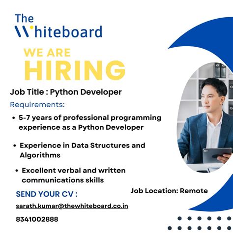 Sarath Kumar On Linkedin Pythondevelopersremotejobs Python