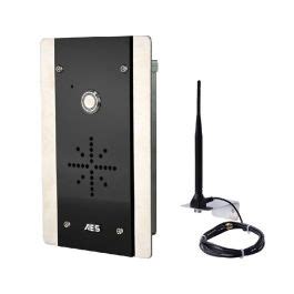 AES 4G EU Style GSM Intercom Flush Mounted