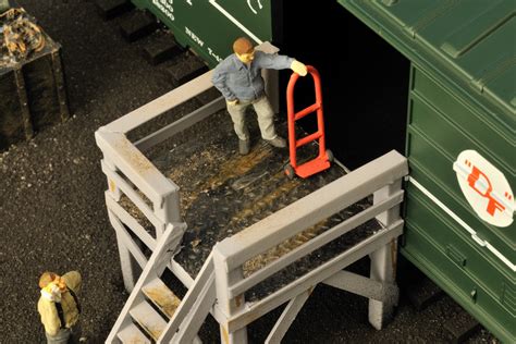 Scratchbuild An Unloading Platform Trains