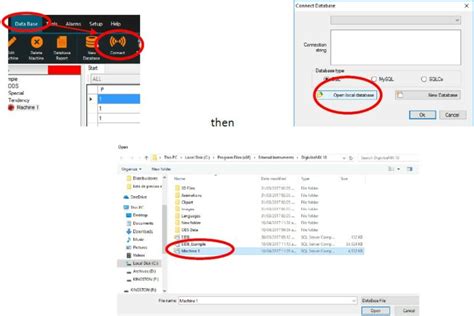 Export Import Synchronize Alarm Databases ERBESSD INSTRUMENTS