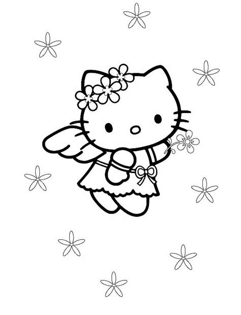 Coloring Pages Hello Kitty Kurumi 37 Pcs Download Or Print For Free