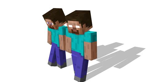 Doppelganger - Steve and Herobrine by SteveBriney on DeviantArt
