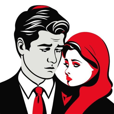 premium vector confused lover man vector vector illustration
