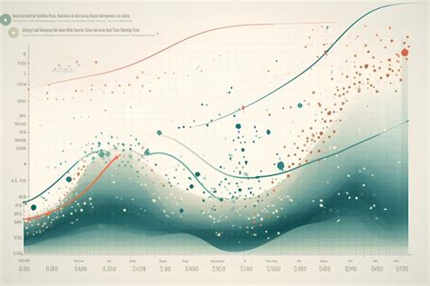 Premium Ai Image Positive Scatter Plot Graph