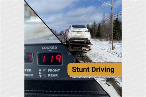 Sootoday On Linkedin Stunt Driving Charge Laid After Car Clocked At