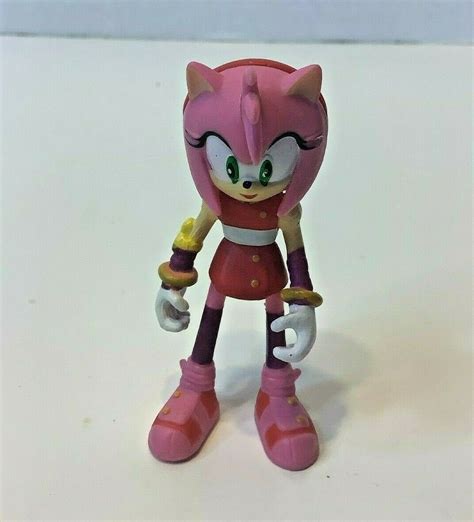 Mavin Amy Rose Sonic Boom 3” Figure Sonic The Hedgehog Figure Sega Tomy