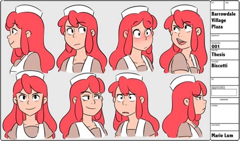 Thesis Film Marie Lum Illustration Character Design Character Design Animation Cartoon