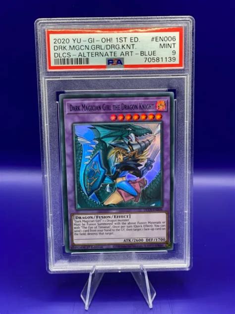 Yugioh Dark Magician Girl The Dragon Knight Dlcs En006 Alt Art 1st Ed