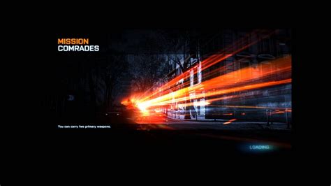 Battlefield 3 Comrades Loading Screen Youtube