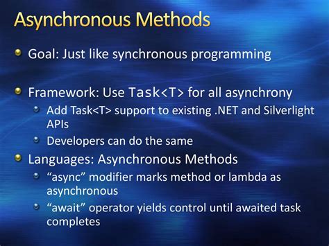 asynchronous programming with c v next ppt download