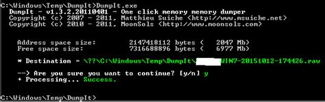 Neonprimetime Security Just Trying To Help Memory Dump Collection