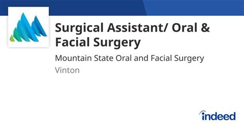 Mountain State Oral And Facial Surgery On Linkedin Surgical Assistant