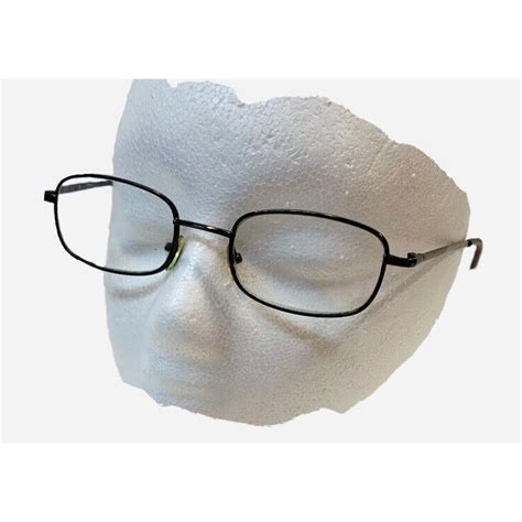 Womens Wire Eyeglass Frames Square Brown Full Rimmed Gem
