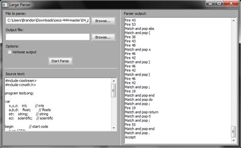 Compiler Construction Cecs 444