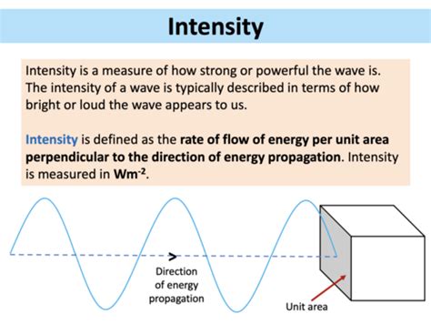 Frequency Speed And Intensity A Level Physics Teaching Resources