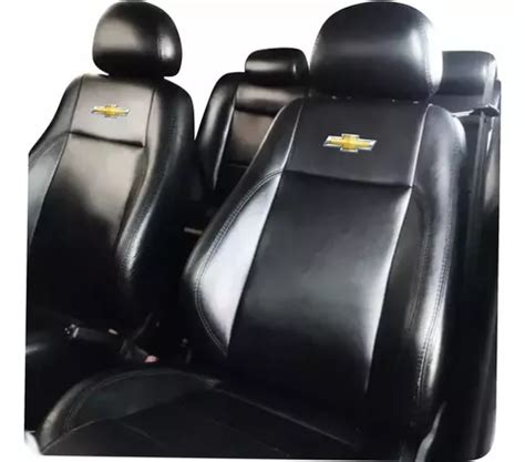 Capa De Banco Carro Couro Modelo Chevrolet Brinde Parcelamento Sem Juros