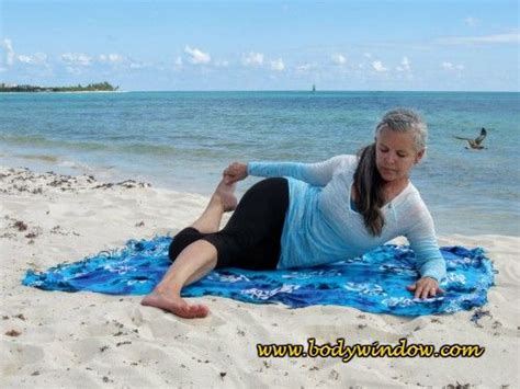 The Cat Pulling Its Tail Pose In Yin Yoga Yin Yoga Poses Yin Yoga