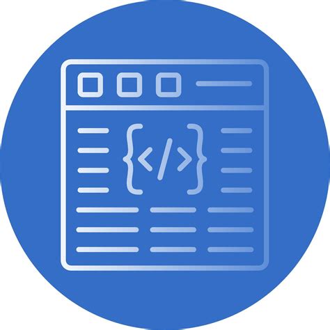 Coding Flat Bubble Icon 44066864 Vector Art At Vecteezy