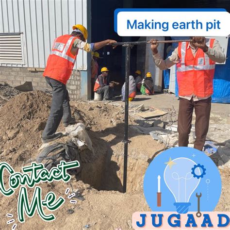 Jadeja Rajdeepsinh On Linkedin Making Earth Pit At Mundra Kutch