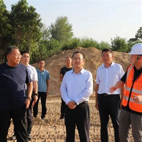 淮阳区委书记张建党带队调研开发区项目和道路建设工作发展进度调研