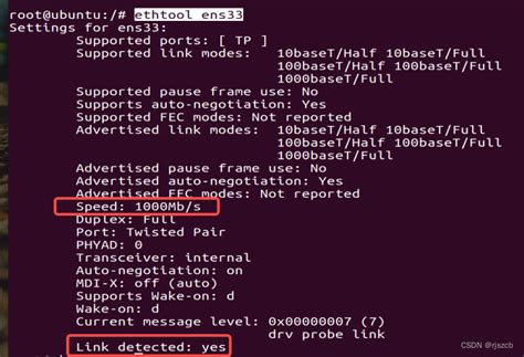 Linux以太网（二）之ethtool命令ethtool I Csdn博客