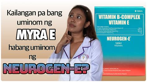 Neurogen E Vitamins Benefits Gamot Sa Ngalay Pamamanhid At Tusok