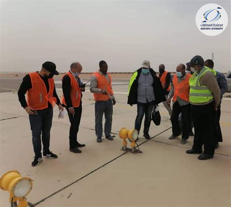 Sebha Airport Airside Lighting System Repaired Airport Can Now Receive Night Flights