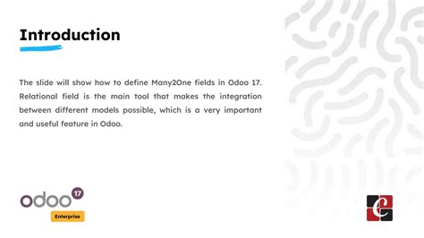 How To Define The Many2One Field In Odoo 17 PPT