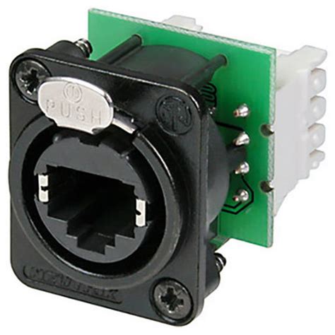 Ethercon Panel Mount Idc 110 Punch Down Terminals Wagner Online
