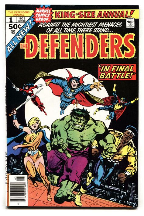 Defenders Annual 1 1976 Marvel Comic Book Hulk Doctor Strange