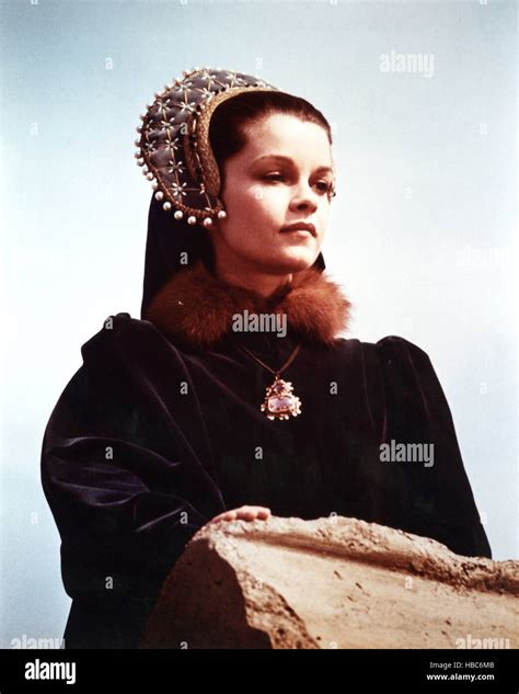 Anne Of The Thousand Days Genevieve Bujold As Anne Boleyn 1969 Stock