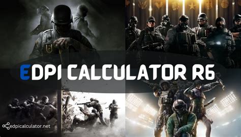 R6 Edpi Calculator Rainbow Six Siege Sensitivity Converter Epdic