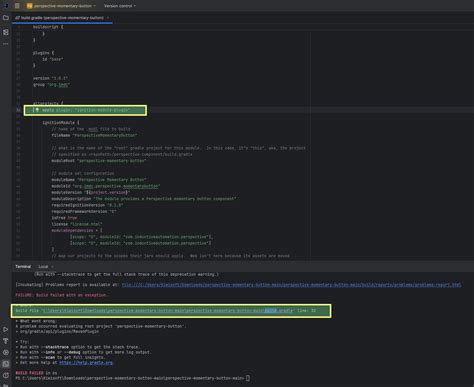 Error When Trying To Compile Perspective Momentary Button Module Example Module Development