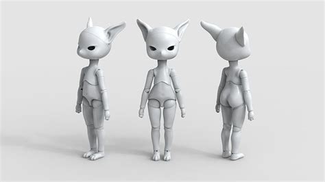 Bjd Doll Lacie Ball Joint Doll 3d Model 3d Printable Cgtrader