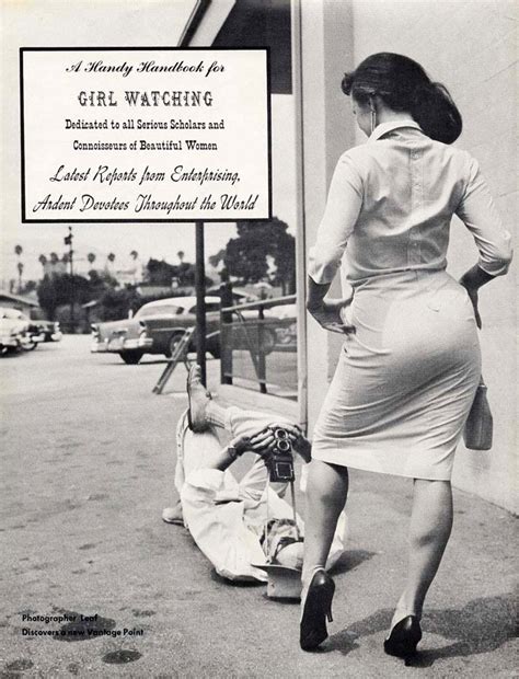 A Creepy 1959 Guide To Girl Watching Flashbak