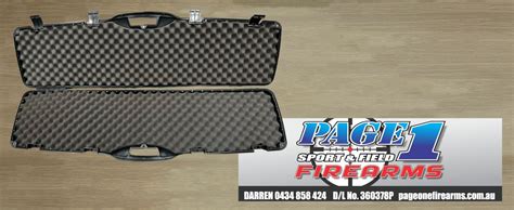 PLANO DOUBLE GUN CASE Page One Firearms