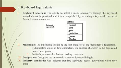 user interface design module 3 menus pdf