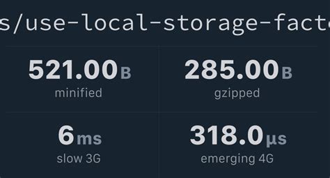 Jsxtoolsuse Local Storage Factory Bundlephobia